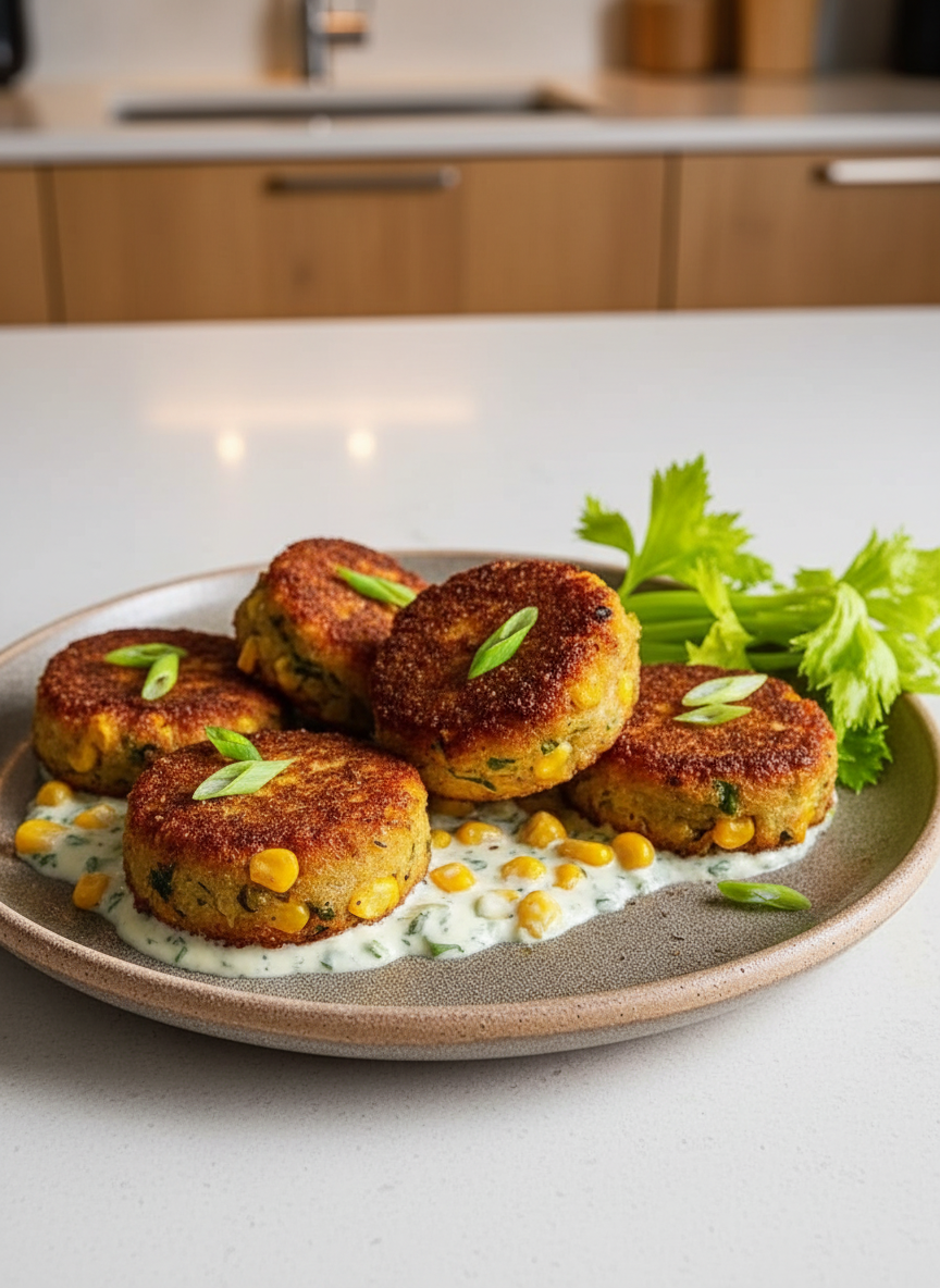 Kichererbsen Frikadellen Mit Haferflocken